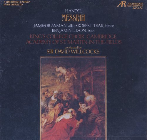Handel Messiah : 3 Records Stereo with Libretto - Amazon.com Music
