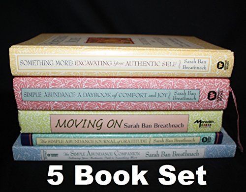 Sarah Ban Breathnach's 5 Book Set: Journal-Moving On-Daybook-Simple ...