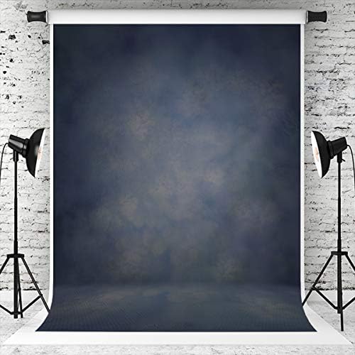 Amazon.com : Kate 10×10ft Blue Backdrop Abstract Muslin Dark Blue ...