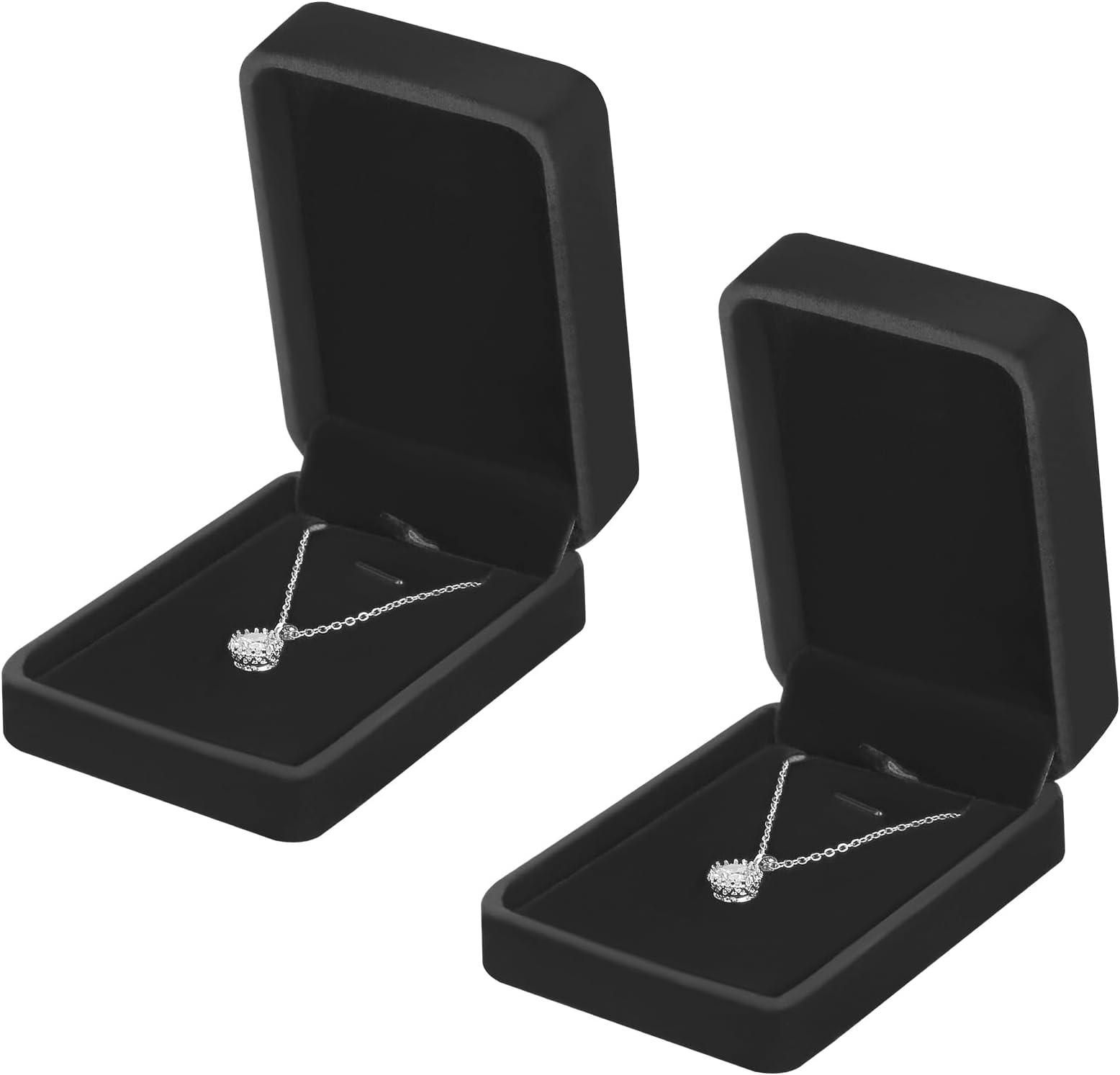 Amazon.com: KALIONE 2 Packs Jewelry Gift Box, Small Gift Boxes for ...