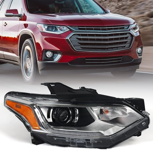 Amazon.com: FIONE Xenon Headlights Assembly Compatible with Chevy ...