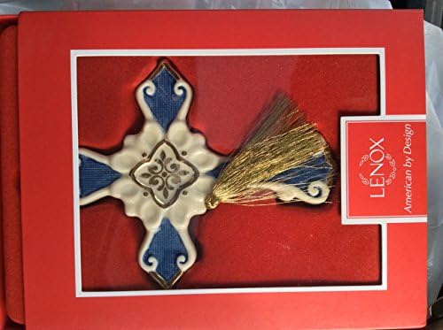 Amazon.com: Lenox Christmas First Blessing Nativity Ornament Cross ...