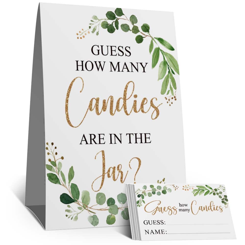 Amazon.com: Guess How Many Candies Are In The Jar, Eucalyptus Baby ...