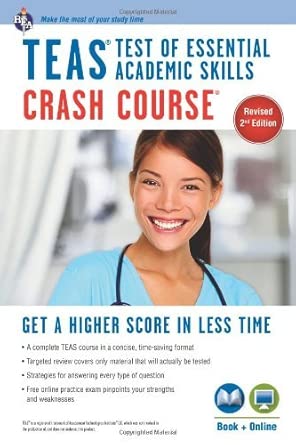 TEAS Crash Course: Test of Essential Academic Skills (REA Test Preps ...