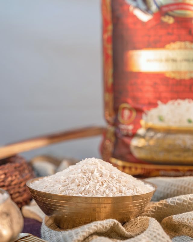 Vintage Gold Exotica Extra Long Basmati Rice Fluffy Long Grains - 1 kg ...