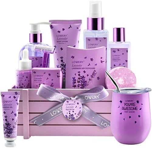 Amazon.com : Bath and Body Gift Basket for Women & Men – Spa Gift ...