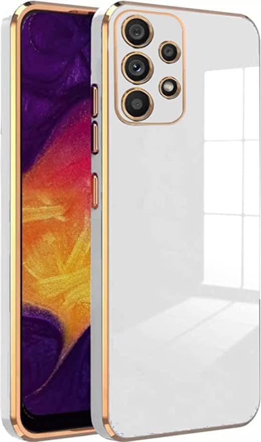 Avzax Colored Chrome Back Case Cover for Samsung Galaxy A32 4G|White ...