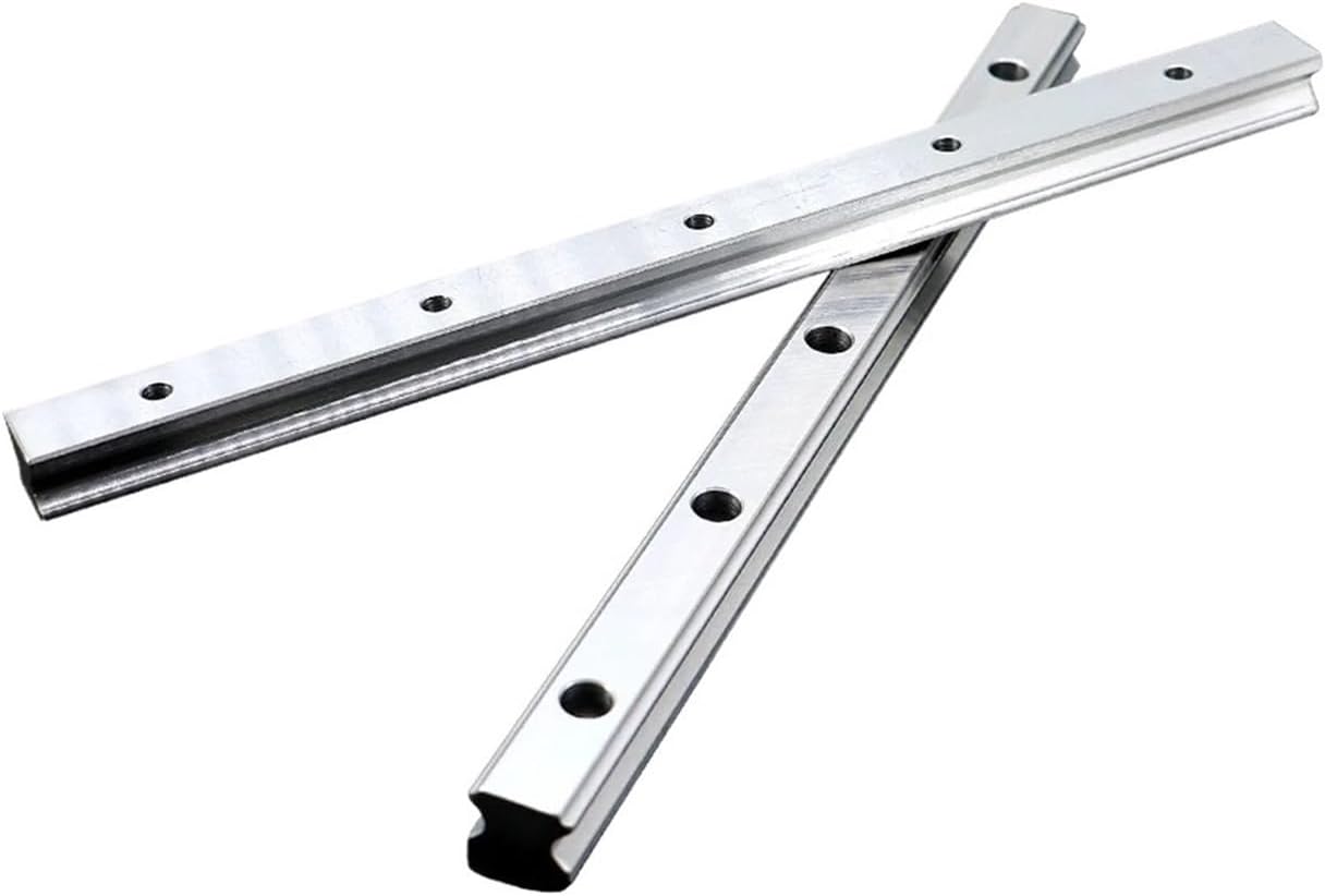Amazon.com: Linear Guide Rail Bearing seat Guide Rail 200-500mm HGR25 ...