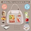 Amazon.com: CAMTOP Lunch Box for Women Men Insulated Lunch Bag Lunch ...