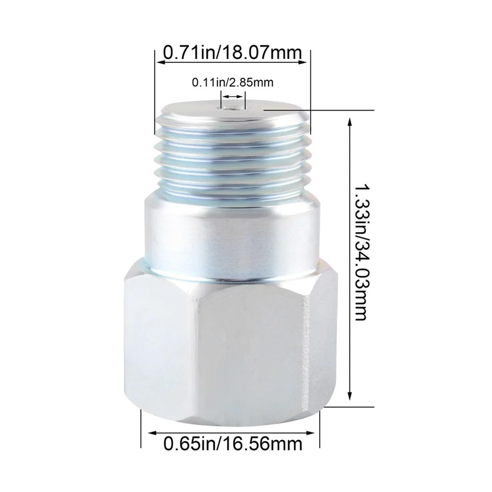Socket Oxygen O2 Sensor Spacer Adapter Extender Fits Vehicles With ...
