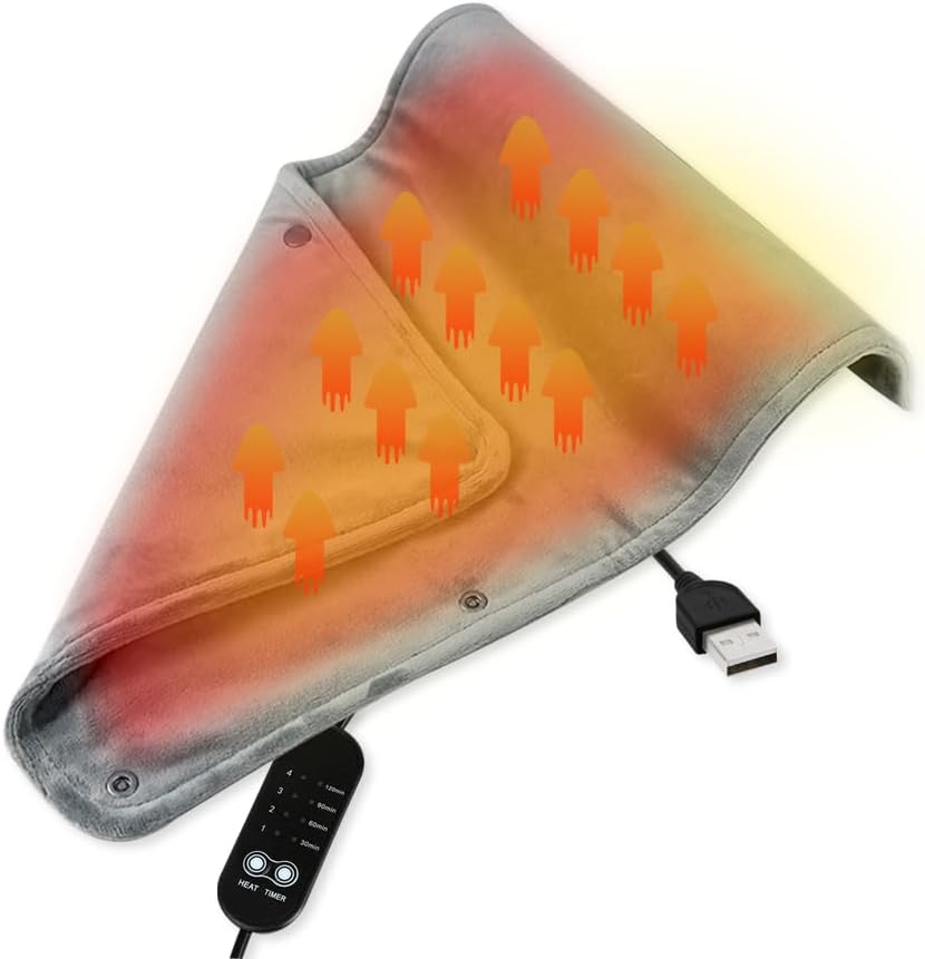 Amazon.com: Portable Electric Heating Pads for Back Pain and Cramp ...