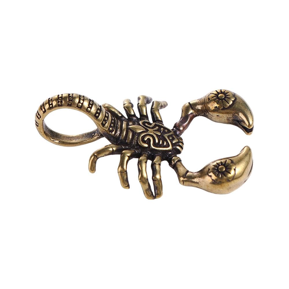 Amazon.com: Scorpion Figurines 1PC Solid Pure Copper Handmade Scorpion ...