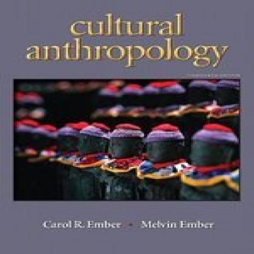 Cultural Anthropology: carol-r-ember: 9780205711208: Amazon.com: Books