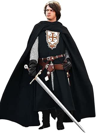 Amazon.com: Kingdom Of Heaven Medieval knight Of jerusalem Tunic ...