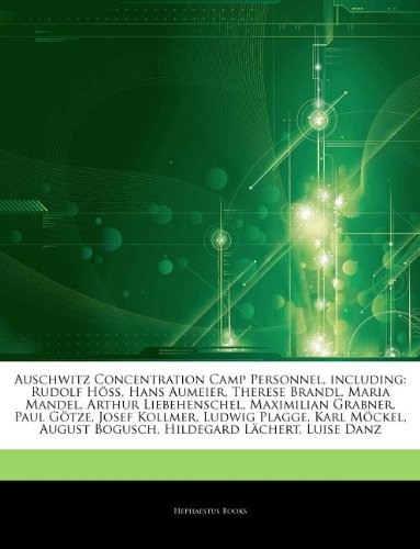 Amazon | Articles on Auschwitz Concentration Camp Personnel, Including ...