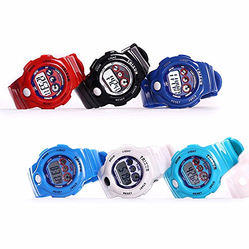 Buy TAIXUN Unisex Time Teacher Waterproof Outdoor Sports LED Display ...