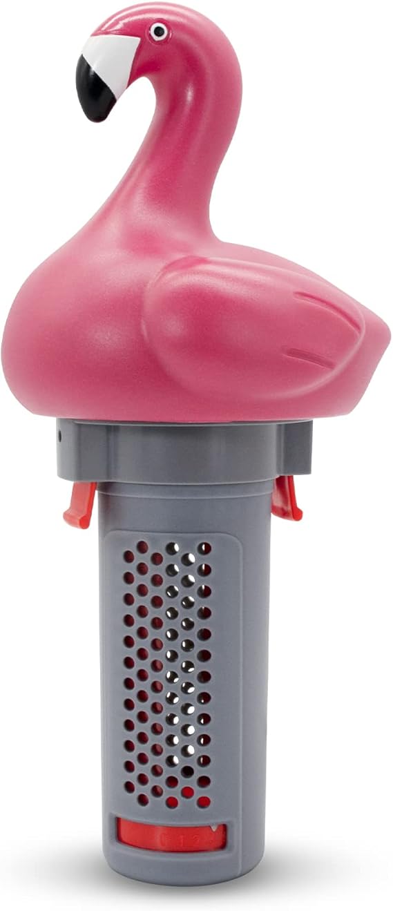Amazon.com : b&h Pool Chlorine Dispenser for 1 Inch Tablets Only - Mini ...