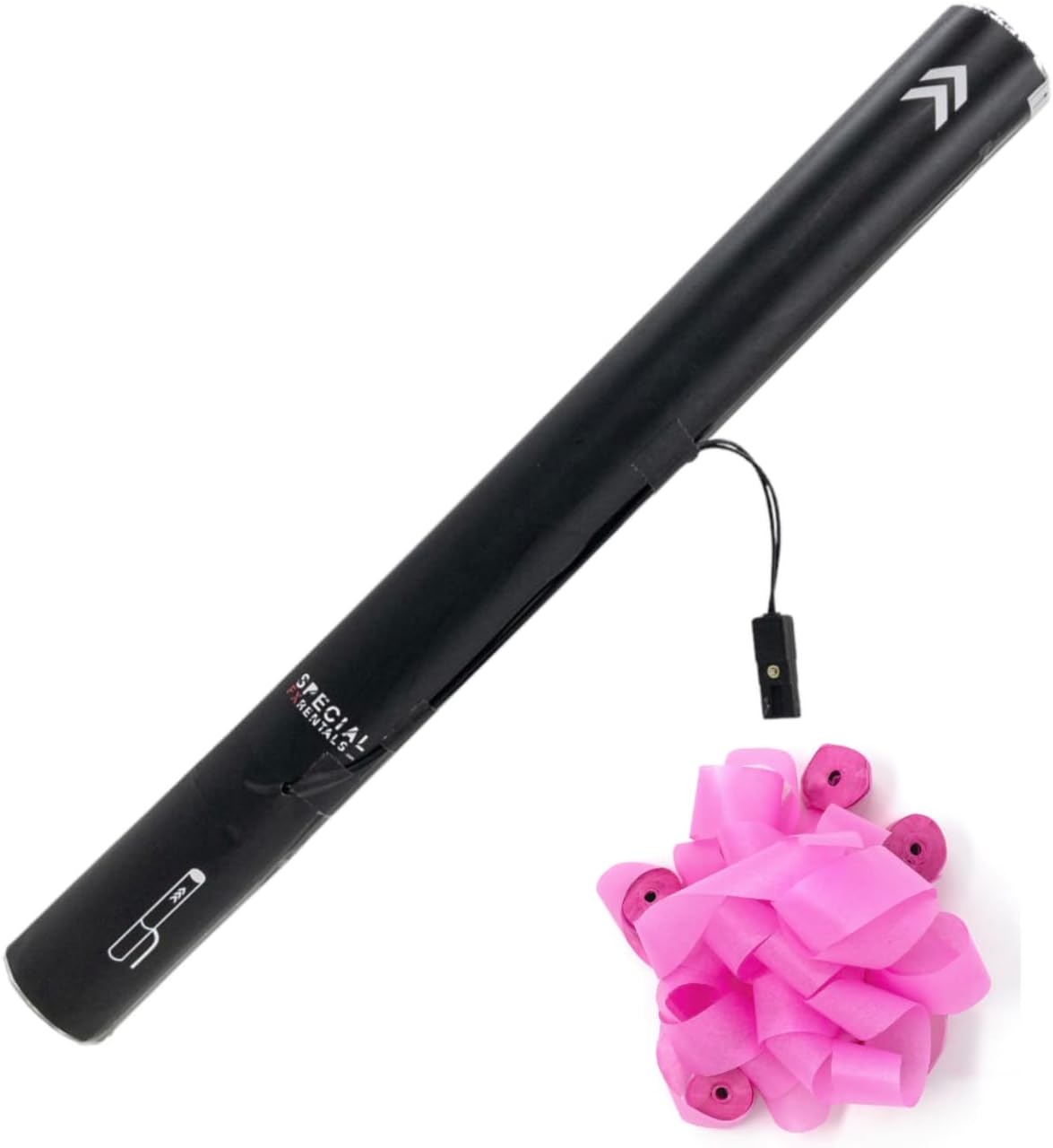 Amazon.com: 19" Electric E-Cartridge Confetti Cannon (Pink Tissue ...