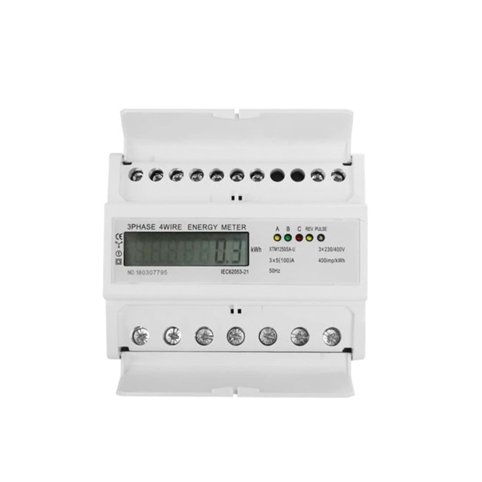 Buy Wifi Smart Circuit Breaker Timer Din Rail Type Digital Kwh Meter Smart 3 Phase 4 Wire