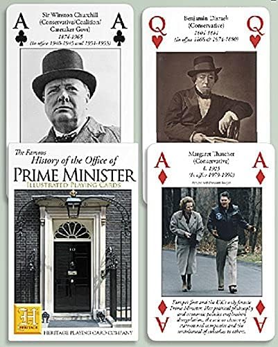 History of the Office of Prime Minister Playing Cards – BigaMart
