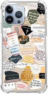 Amazon.com: Dohakemuny Inspirational Aesthetic Case Compatible with iPhone 13 Pro Max, Bible ...