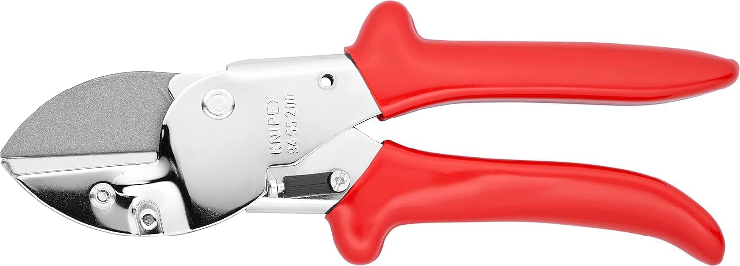 Knipex Vinyl Shears also for cable ducts burnished, with multi ...