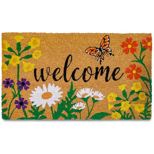 Best Floral Outdoor Doormats to Welcome Guests in Style - Totally Reviewed