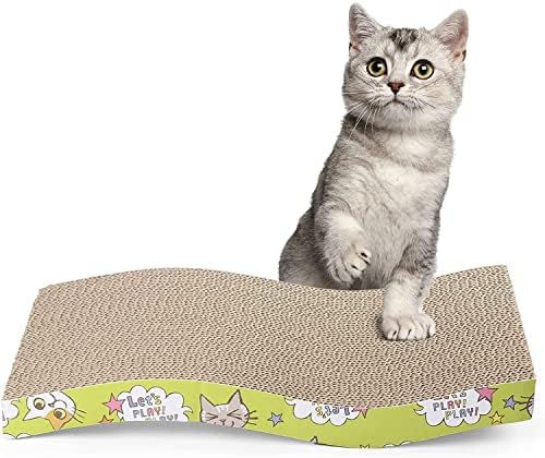 Dog Trust Cat Scratcher Cardboard Reversible Scratching Pad Recyclable ...