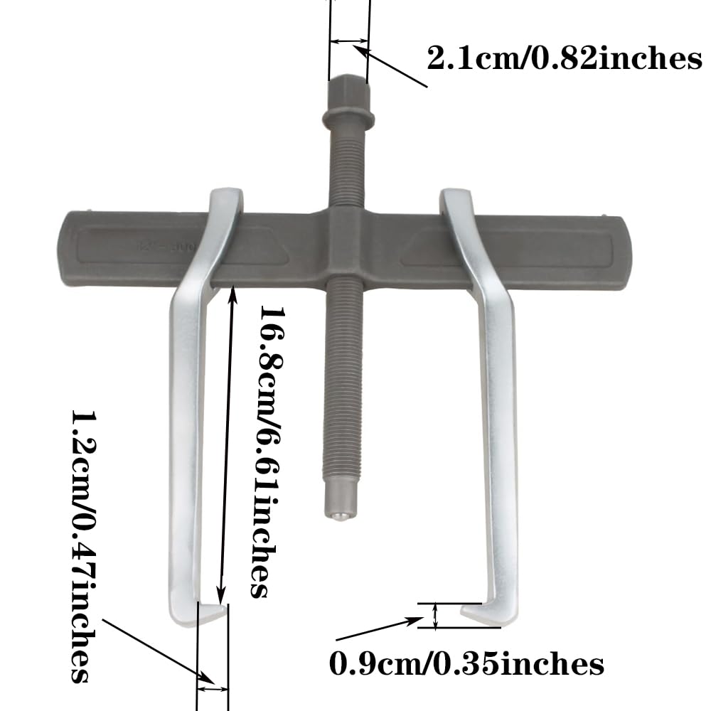 Snapklik.com : 2-Jaw Gear Puller, 12 Inch 2 Claw Gears Puller For ...