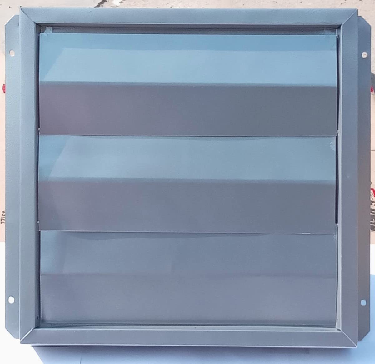 BFL™ Exhaust Fan Shutter / Louver Metal & Silver Size- (15 INCH ...