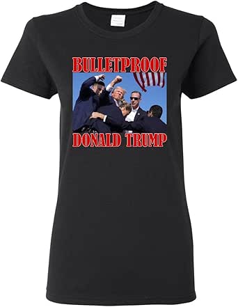 Amazon.com: Trump Shooting Assassination Attempt Bulletproof Donald ...