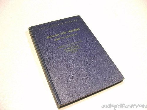 English For Printers; How to Master It - Unit 5: Bureau of Education ...