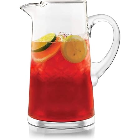 Libbey Yucatan Glass Pitcher, 86.9-ounce
