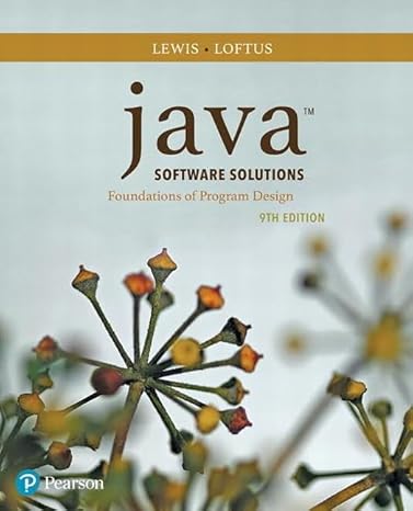 Java Software Solutions: Lewis, John, Loftus, William: 9780134462028 ...