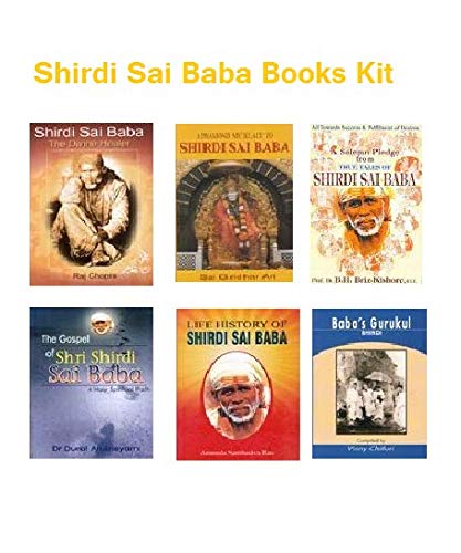 Shirdi Sai Baba Books Kit ( Set of 6 English Books ) [Paperback ...