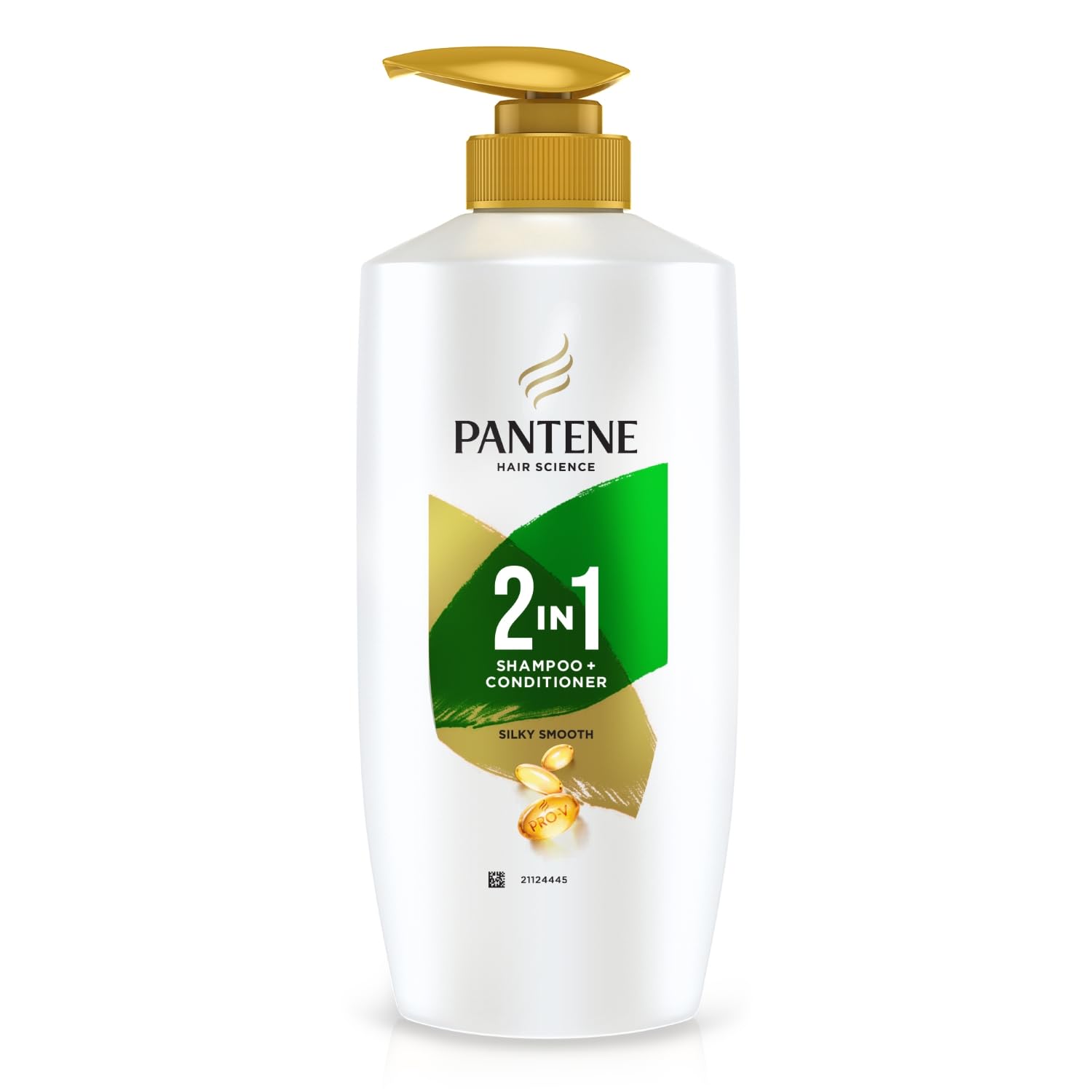 Pantene Advanced Hairfall Solution, 2in1 Silky Smooth Care Shampoo ...