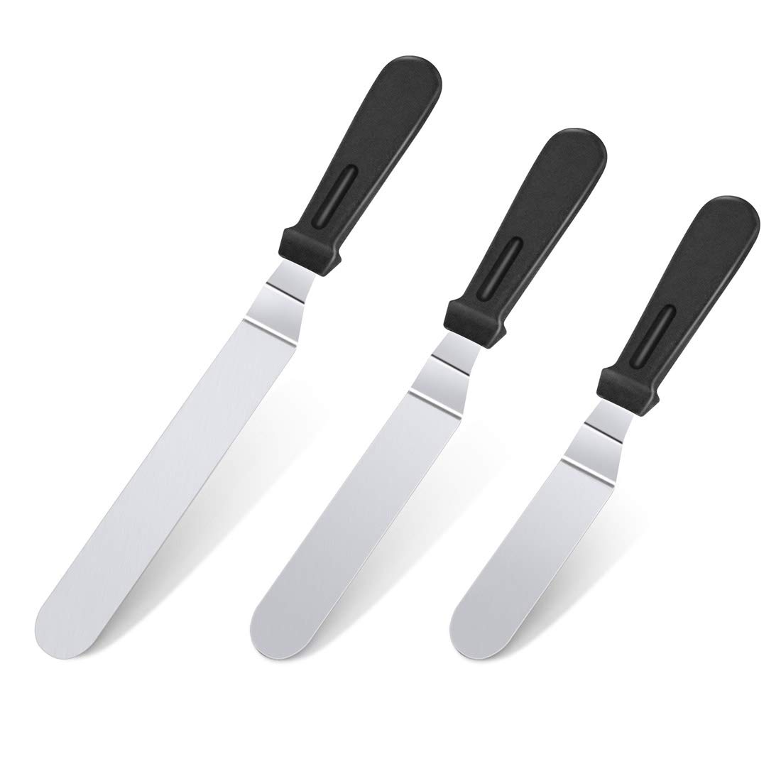 Amazon.com: Cake Spatula Angled Cake Icing Spatula, SameTech Stainless ...