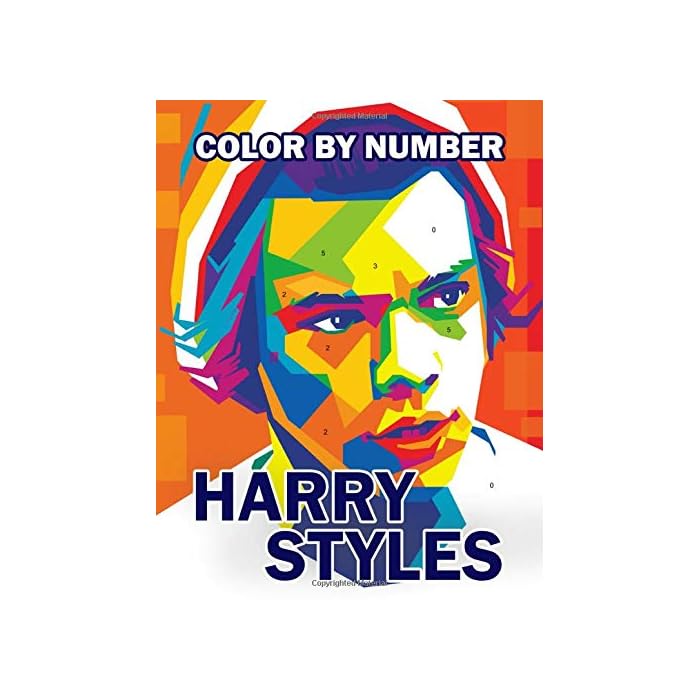Buy Harry Styles Color By Number: An Interesting Coloring Book For ...