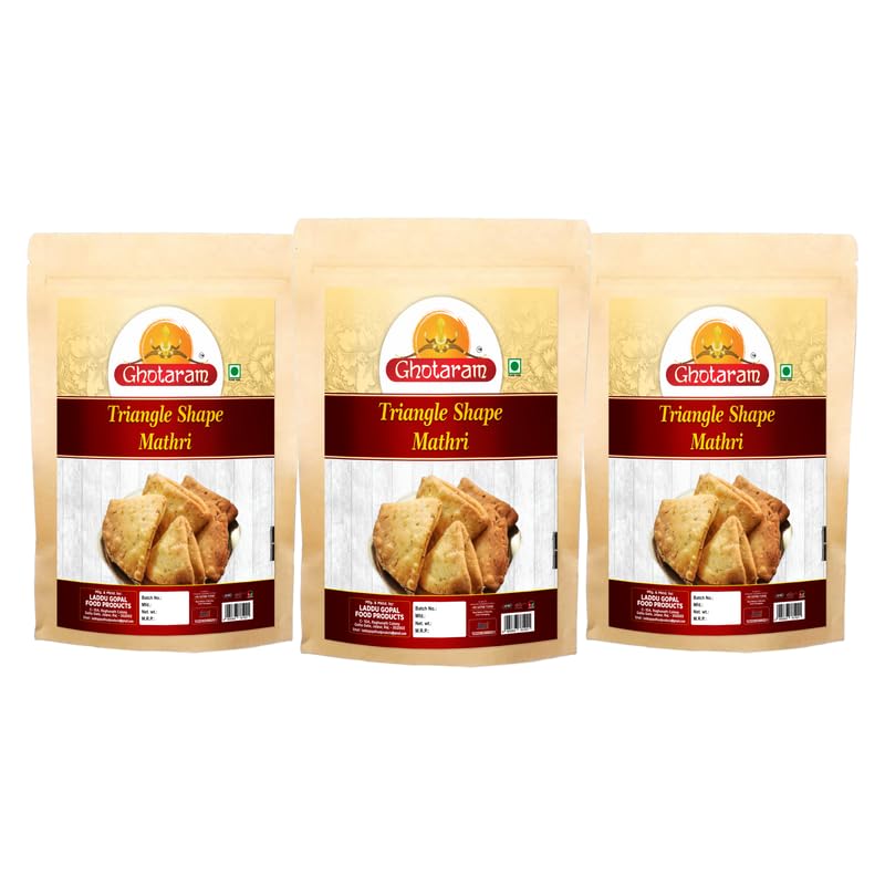Ghotaram Organic Chaat Papdi/Sev Puri/Chaat Puri/Chat Papdi/Chat Puri ...