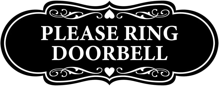 Amazon.com: Please Ring Bell Tin Sign Plaque Door Doorbell Wall Decor ...