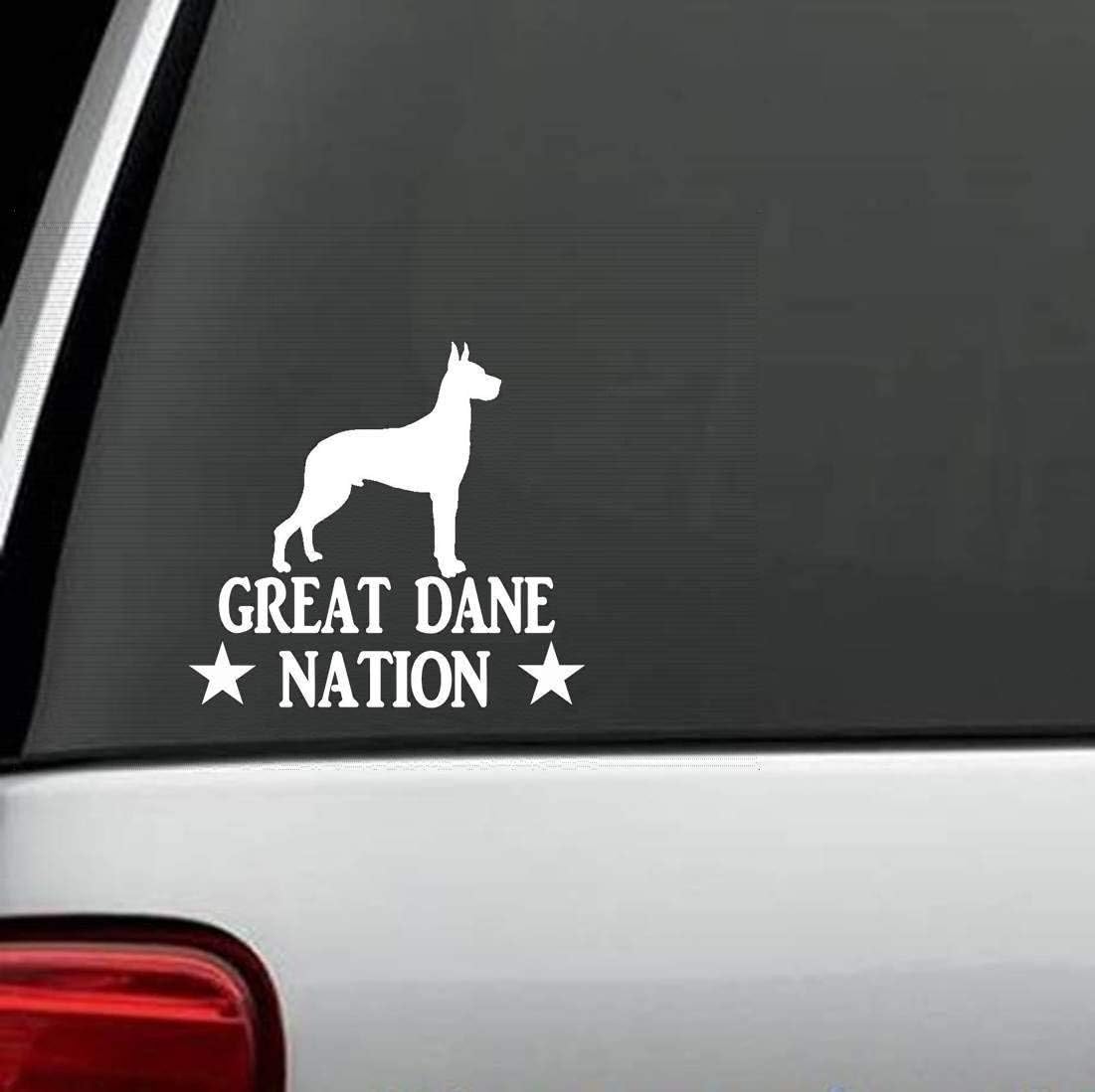 Amazon.com - Bluegrass Decals B1094 Great Dane Nation Dog Decal Sticker