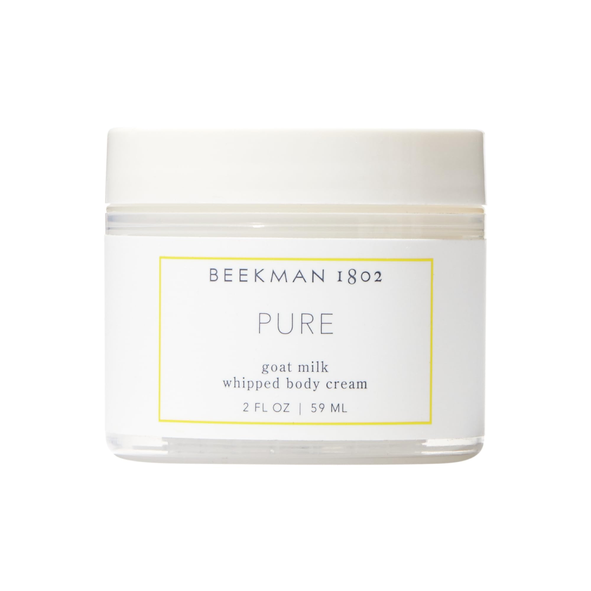 Amazon.com: Beekman 1802 Whipped Body Cream, Pure - Fragrance Free - 2 ...