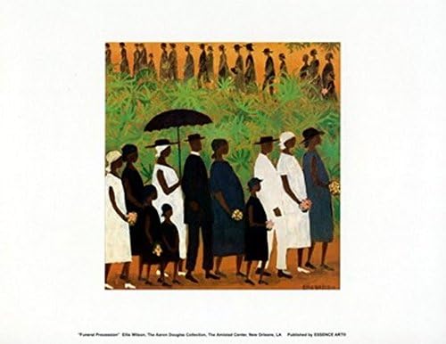 Amazon.com: Funeral Procession (mini) by Ellis Wilson - 8 1/2 x 11 ...