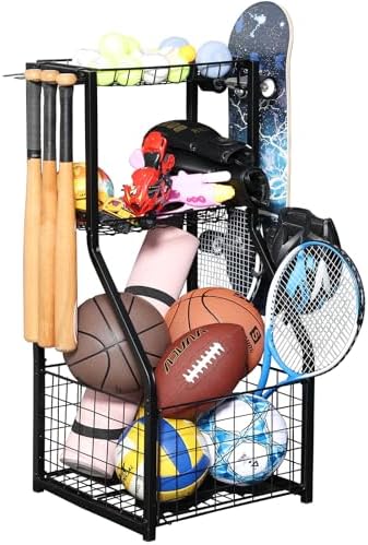 Amazon.com: UU-Major Sports Equipment Organizer for Garage - Sports ...