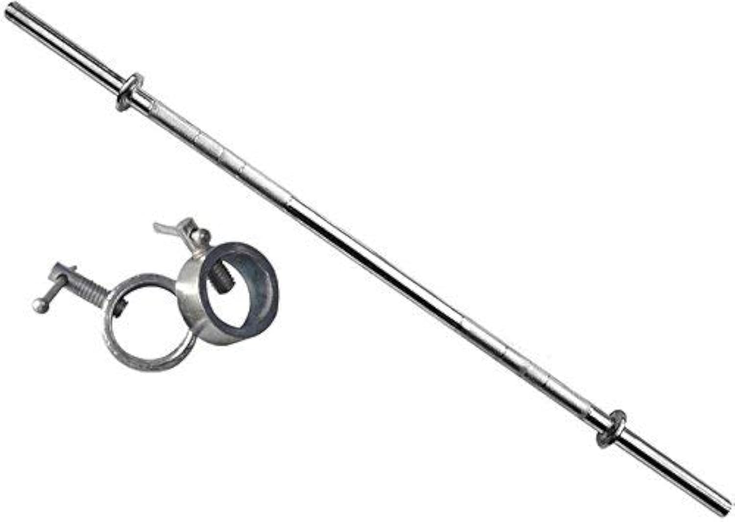 Buy Korbax Straight 3ft Chromed Weight Lifting Rod with 2 Locks for ...