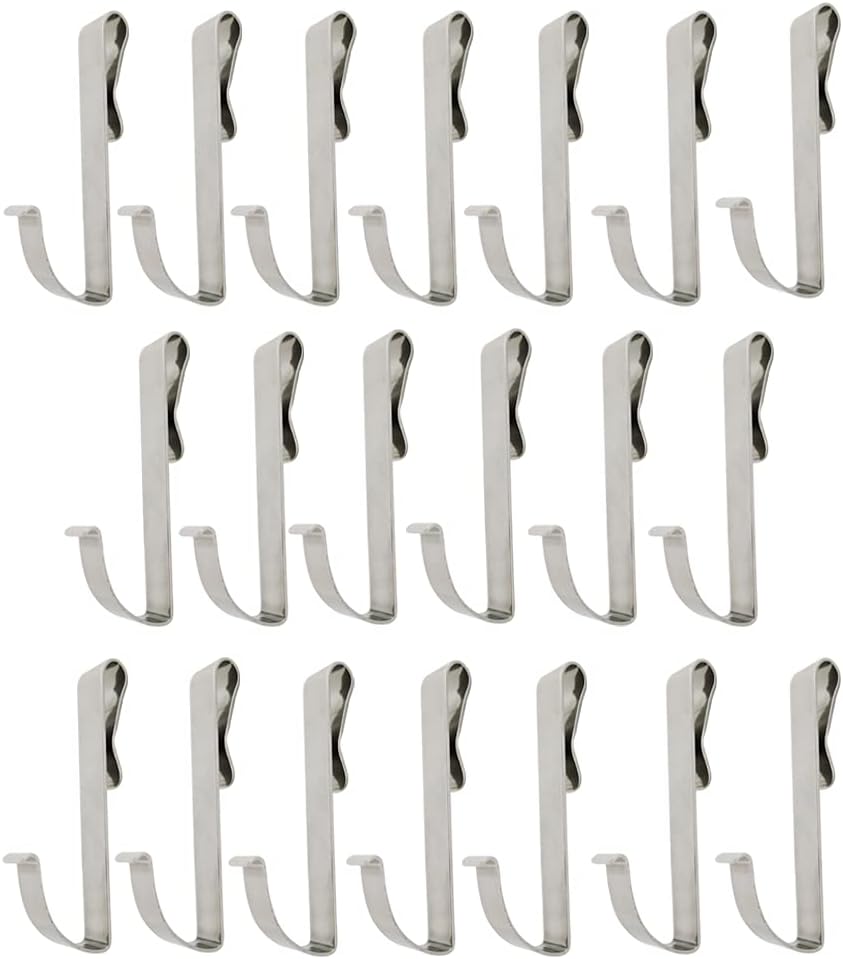 Shelf Pole Hooks 5-Pack | Chrome Variety Pack | Best Solution for ...