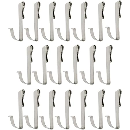 Amazon.com: PriZoi Snap-On Wire Shelving Hooks - 4pack of Large 3.5 ...