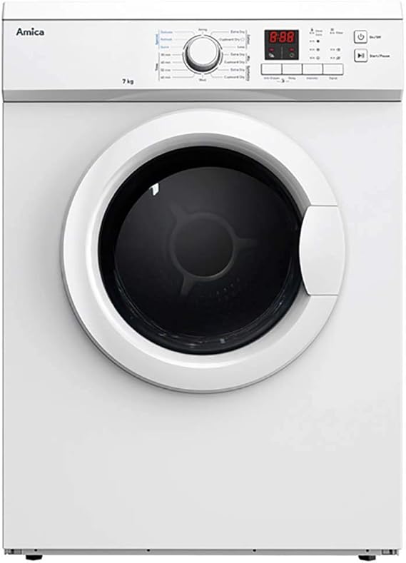 Amica ADV7CLCW Tumble Dryer Vented White Freestanding 7 Kilogram C ...