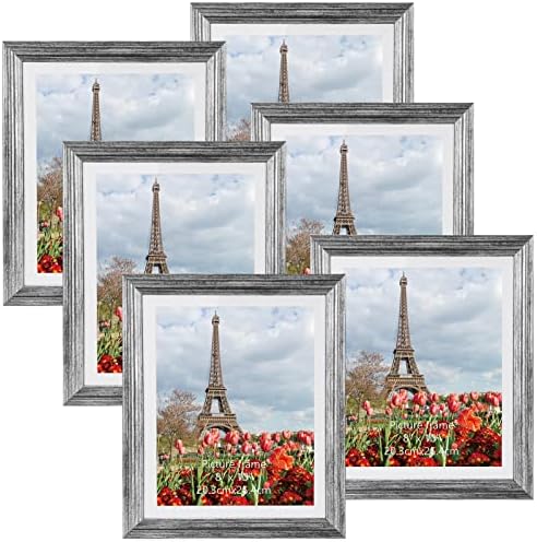 Amazon.com - MEBRUDY 8x10 Picture Frame (Silver, 6 Pack), Display ...