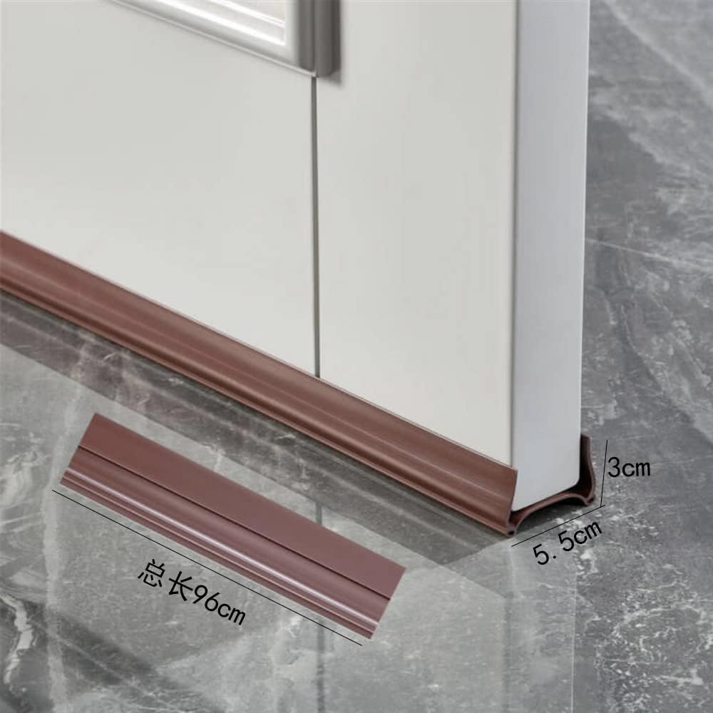 Under Door Draft Stopper, Bottom Seal Weather Stripping - Removable and ...